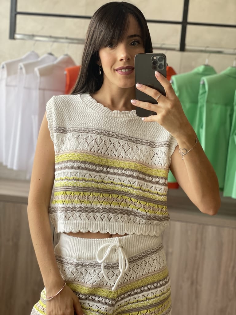 TOP MILENA AMARELLO - Vicca