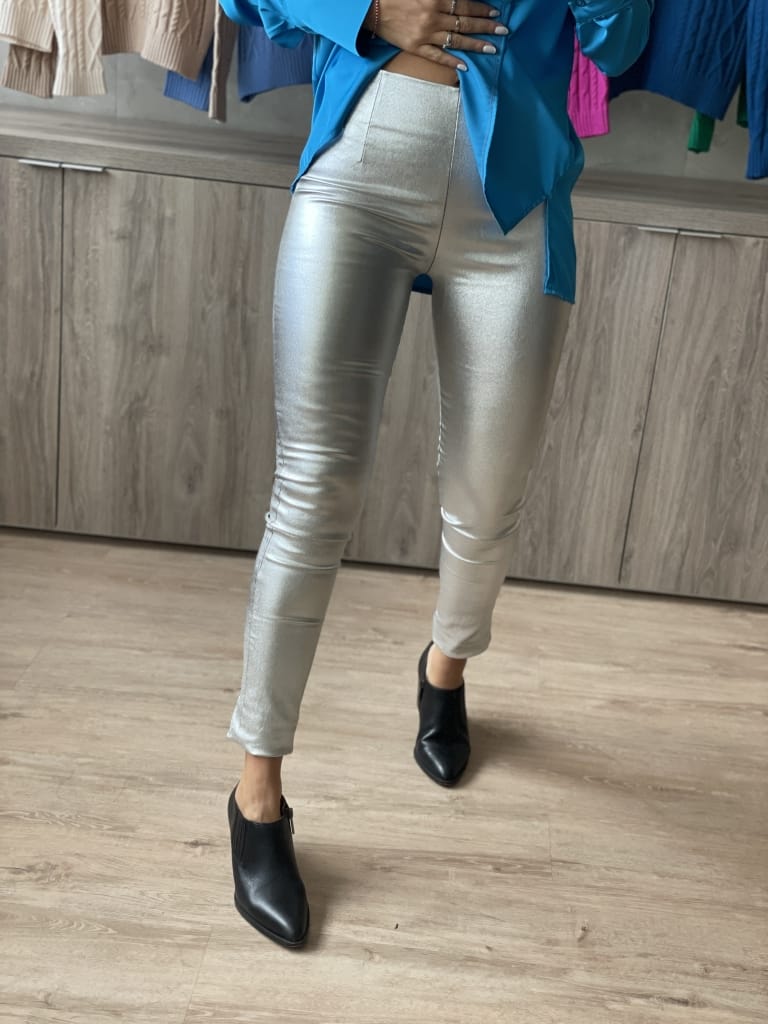 CALZA PLATA ELASTIZADA | de mujer | Vicca