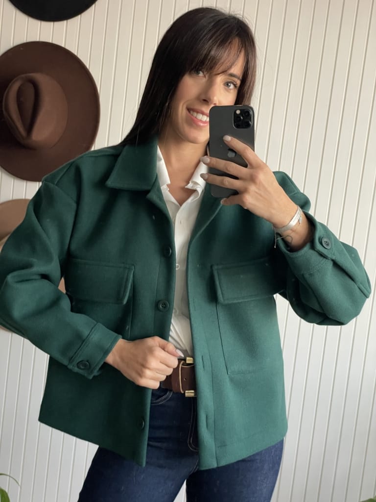 CAMISACO SHAO VERDE | de mujer | Vicca