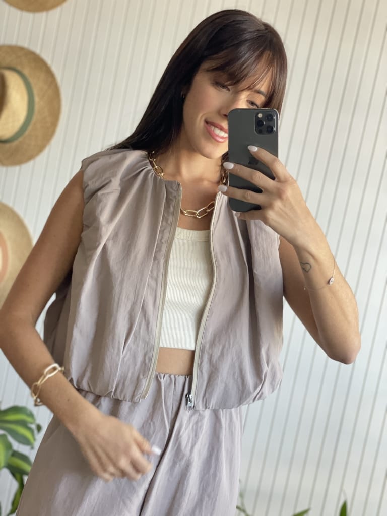 CHALECO PARACHUTE NUDE | de mujer | Vicca