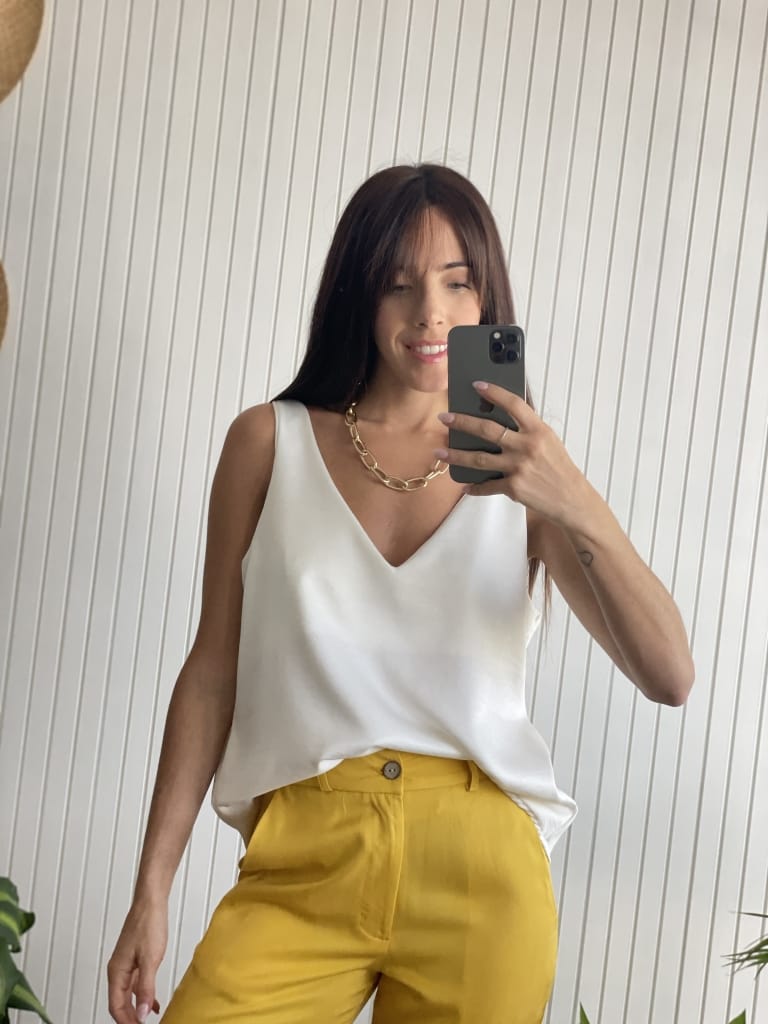 MUSCULOSA DUTY BLANCA | de mujer | Vicca