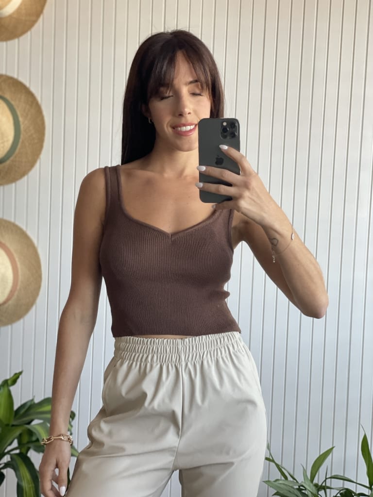 TOP LISA CHOCO - Vicca