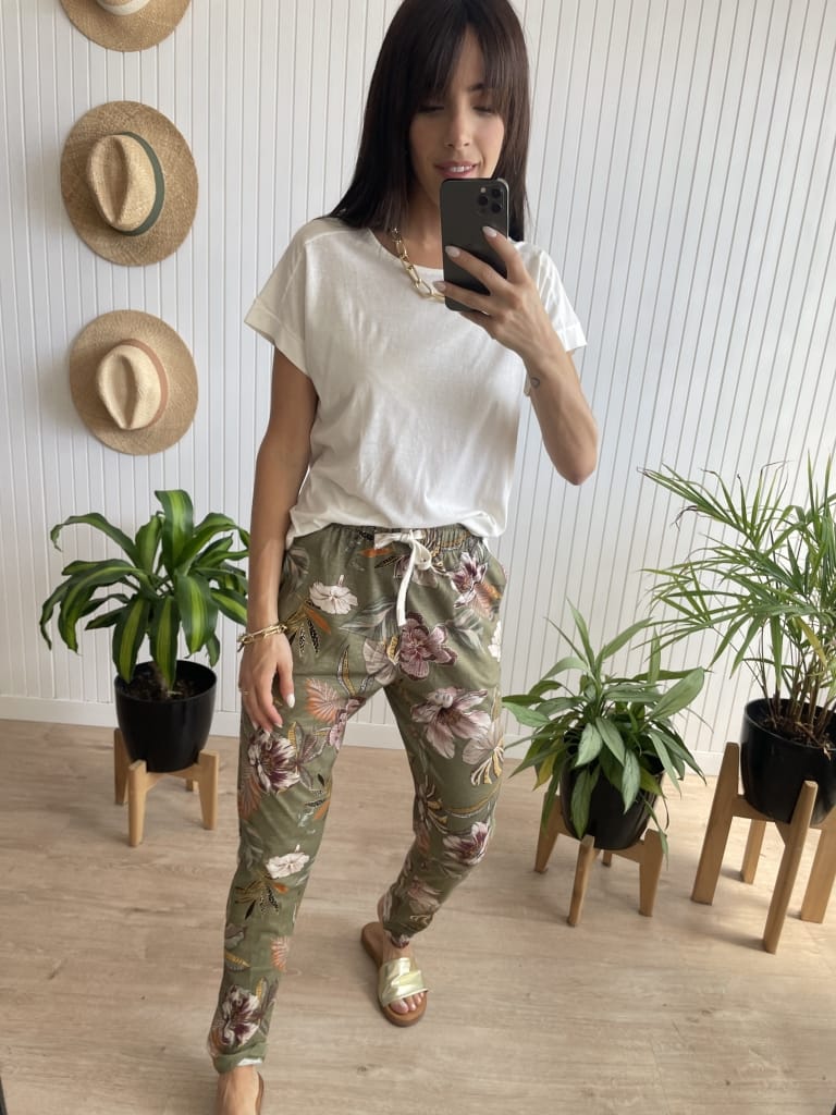 BABUCHA FLOWER VERDE - Vicca