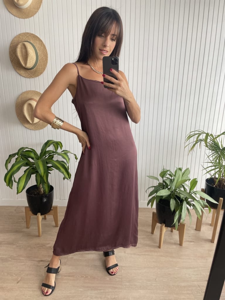 VESTIDO SEDITA UVA - Vicca