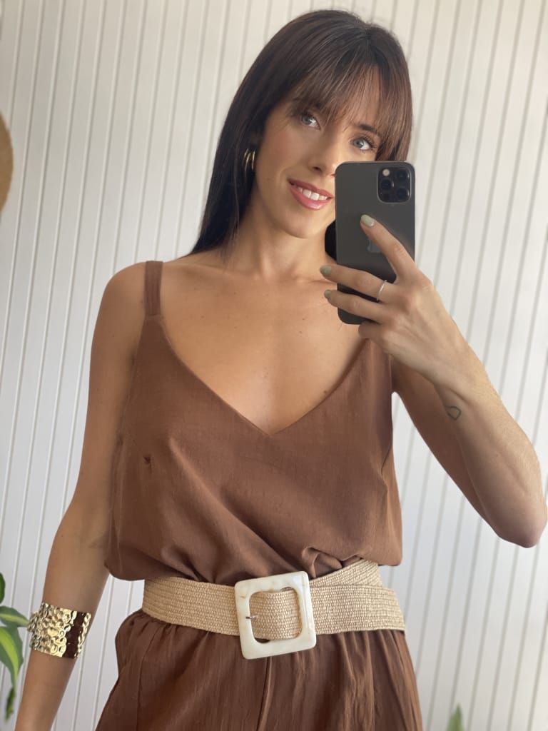 BLUSA CLARA CHOCO - Vicca