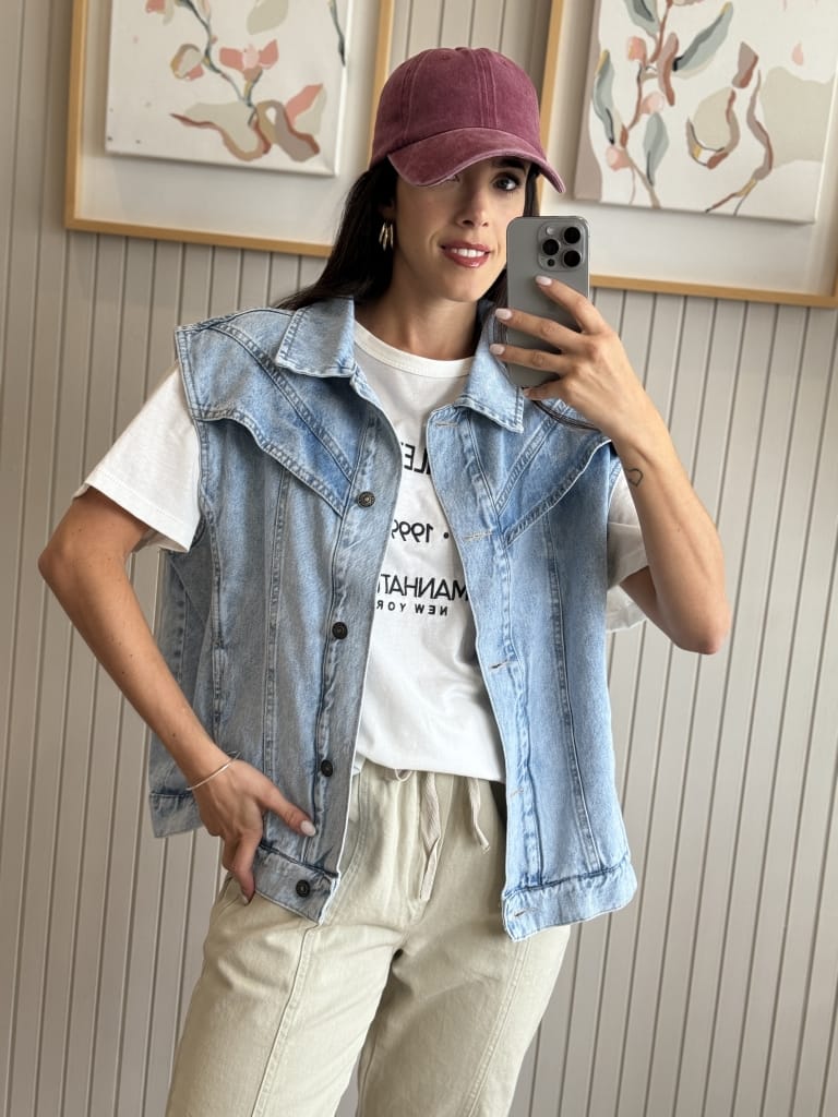 CHALECO FONTE DENIM | de mujer | Vicca