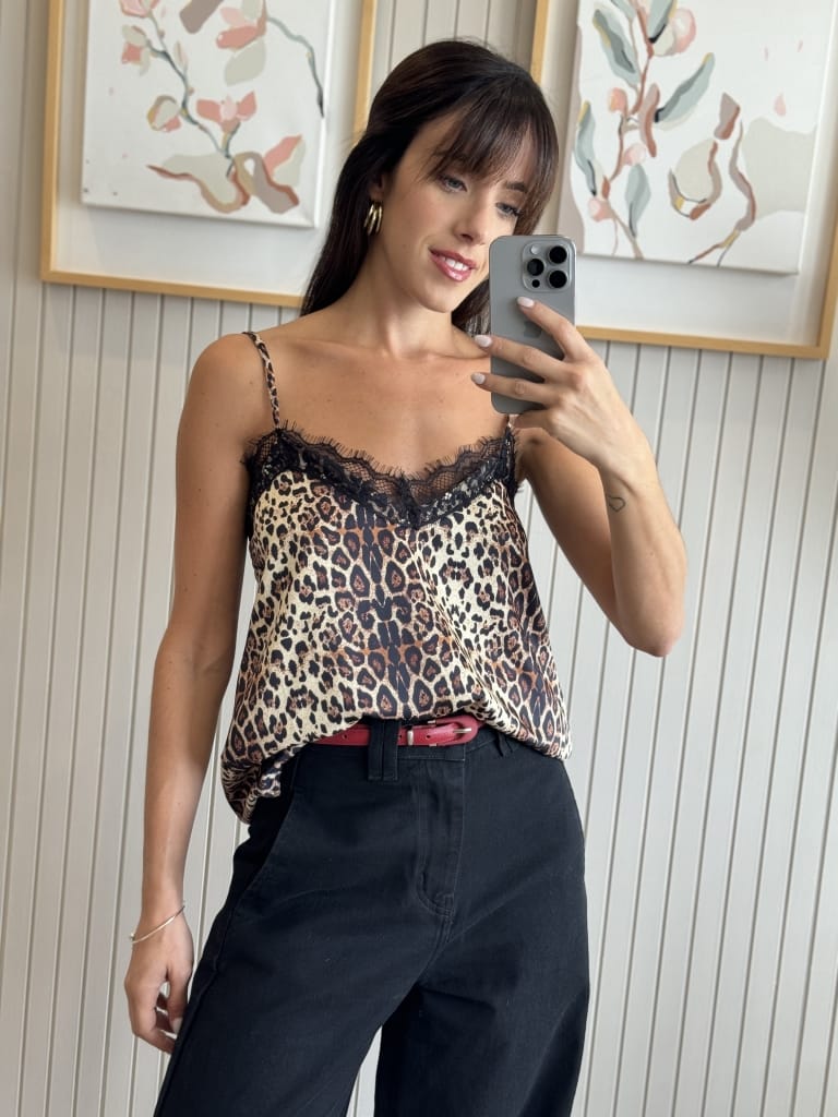 BLUSA MAPPLE ANIMAL PRINT - Vicca
