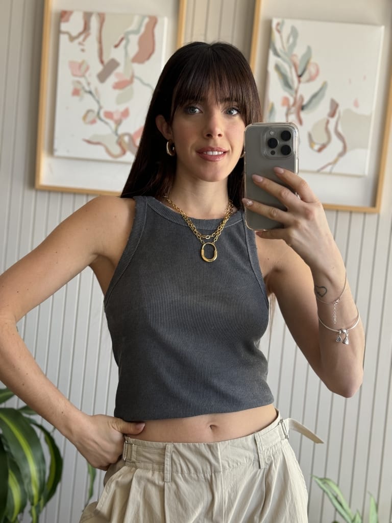 REMERA ROTI GREY | de mujer | Vicca