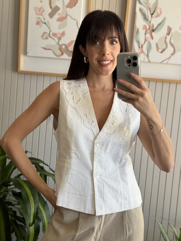 CHALECO COLIS WHITE - Vicca