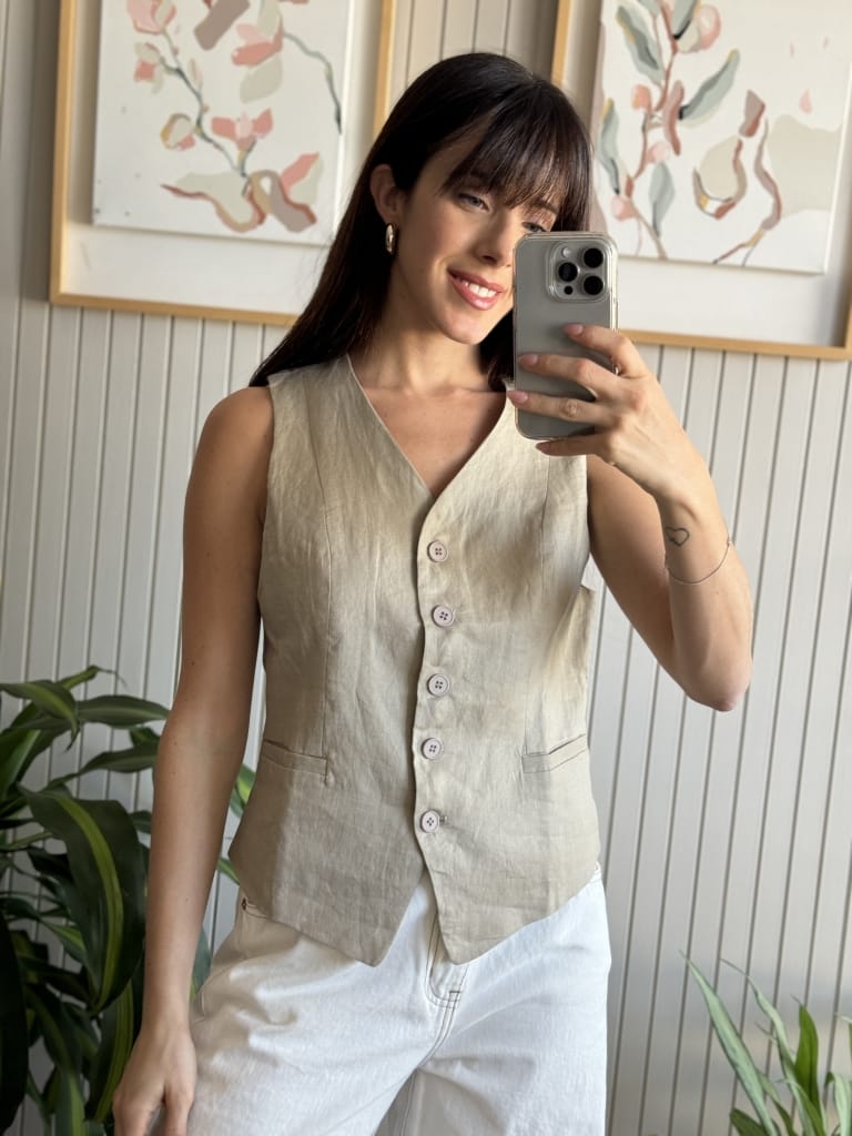 CHALECO VINO VISON | de mujer | Vicca