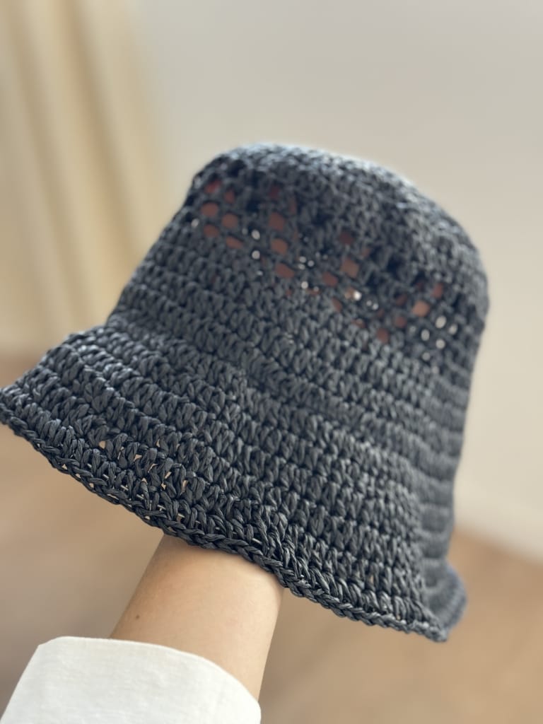 PILUSO RAFIA NEGRA - Vicca