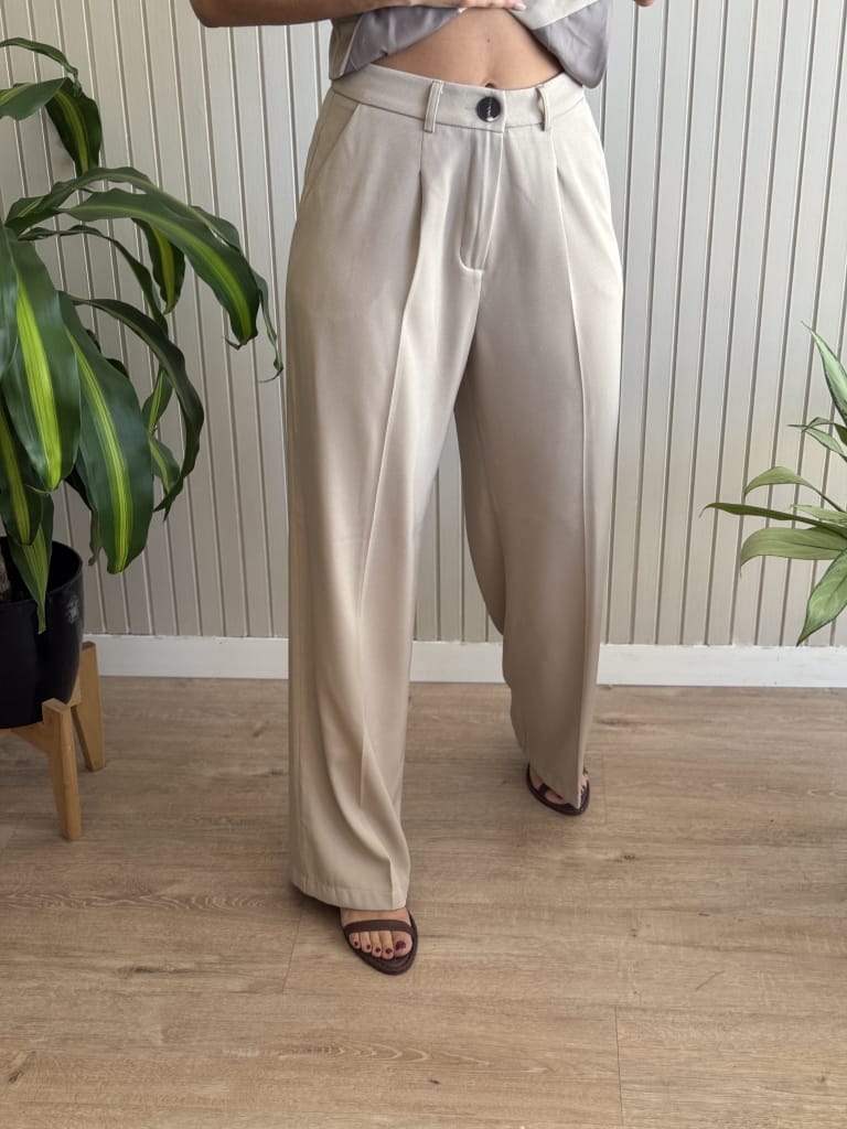 PALAZO BETY BEIGE | de mujer | Vicca